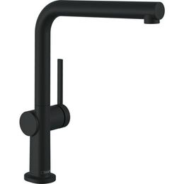 Hansgrohe Talis M54 K&uuml;chenarmatur 72840670 1jet, mattschwarz