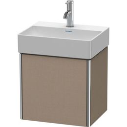 Duravit XSquare Waschtisch-Unterschrank XS4060R7575 43,4x39,7x34cm, T&uuml;r rechts, Leinen