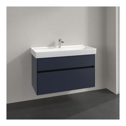 Villeroy & Boch Villeroy und Boch Collaro Waschtischunterschrank C01100VQ 95,4x54,6x44,4cm, Waschbecken mittig, marine blue