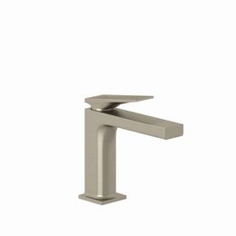 Kludi DECUS Waschtischarmatur 110 54289N575 ECO PLUS, mit Push-Open Ablaufgarnitur, Stainless Brushed