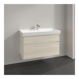 Villeroy & Boch Villeroy und Boch Collaro Waschtischunterschrank C01100AA 95,4x54,6x44,4cm, Waschbecken mittig, white oak
