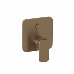 Kludi RENON Wannenf&uuml;ll-Brausearmatur 42759N175 Unterputz, mit Funktionseinheit,Feinbau-Set Brushed Bronze