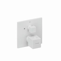 Kludi DECUS Brause-Thermostatarmatur 548855375 Unterputz, Feinbau-Set, mit Funktionseinheit mattwei&szlig;