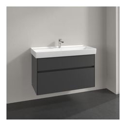 Villeroy & Boch Villeroy und Boch Collaro Waschtischunterschrank C01100VR 95,4x54,6x44,4cm, Waschbecken mittig, graphite