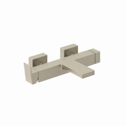Kludi DECUS Wannenf&uuml;ll- und Brausearmatur 54691N575 eigensicher Stainless Brushed Nickel PVD