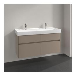 Villeroy & Boch Villeroy und Boch Collaro Waschtischunterschrank C01200VM 115,4x54,6x44,4cm, Waschbecken mittig, taupe