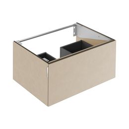 KEUCO Waschtischunterschrank Edition 11 Art 32511910800 80x35x49cm, 1 Frontauszug, Keramik, sahara