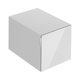 KEUCO Edition 11 Art Sideboard 32541350401 40x35x49cm, 1 Frontauszug, Innenbeleuchtung, Lack seidenmatt, Glas, manhattan