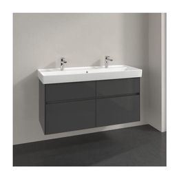 Villeroy & Boch Villeroy & Boch Collaro Waschtischunterschrank C01200FP 115,4x54,6x44,4cm, Glossy Grey