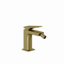 Kludi DECUS Bidetarmatur 54217N075 mit Ablaufgarnitur Brushed Gold