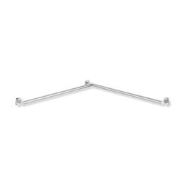HEWI System 900 Duschhandlauf 900.35.10540 Edelstahl verchromt, 965 x 965 mm, Ausf&uuml;hrung links