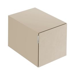 KEUCO Edition 11 Art Sideboard 32541810401 40x35x49cm, 1 Frontauszug, Innenbeleuchtung, Lack seidenmatt, Keramik, sand, sahara