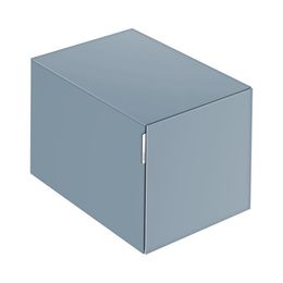 KEUCO Edition 11 Art Sideboard 32541860401 40x35x49cm, 1 Frontauszug, Innenbeleuchtung, Glas satiniert, blue satin