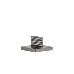 Dornbracht Cl.1 Seitenventil 20001705-99 rechtsschlie&szlig;end, kalt, WAVES-Struktur, Dark Platinum matt