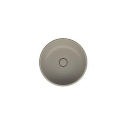 Bette BetteBalance Aufsatz-Waschtisch A248-415PW 42,5x42,5x14,3cm, PW, cashmere