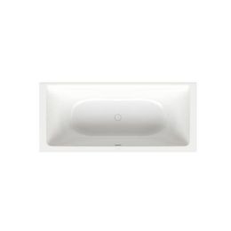 Bette BetteFree Badewanne 6830-440PLUS 180x80x45cm, Glasur, snow