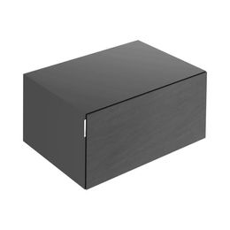 KEUCO Edition 11 Art Sideboard 32541820801 80x35x49cm, 1 Frontauszug, Innenbeleuchtung, Lack seidenmatt, Keramik, smoke, basalt
