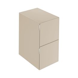 KEUCO Edition 11 Art Sideboard 32542850400 40x70x49cm, 2 Frontausz&uuml;ge, Glas satiniert, sand