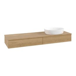 Villeroy & Boch Villeroy & Boch Antao Waschtischunterschrank 1600x190x500mm L16011HN mit Beleuchtung FK/AP: HN/1