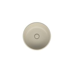 Bette BetteBalance Aufsatz-Waschtisch A248-441PW 42,5x42,5x14,3cm, PW, cream