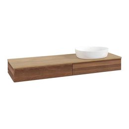 Villeroy & Boch Villeroy & Boch Antao Waschtischunterschrank 1600x190x500mm L16111HM mit Beleuchtung mit Struktur FK/AP: HM/1