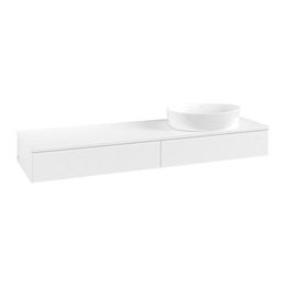 Villeroy & Boch Villeroy & Boch Antao Waschtischunterschrank 1600x190x500mm K16110MT mit Struktur FK/AP: MT/0