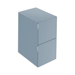KEUCO Edition 11 Art Sideboard 32542860400 40x70x49cm, 2 Frontausz&uuml;ge, Glas satiniert, blue satin