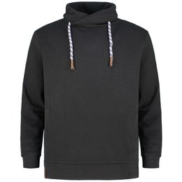 Große Größen Ragman Sweatshirt aus Baumwollmischung Farbe schwarz Größe: 3XL