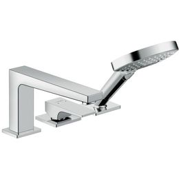 Hansgrohe Metropol 3-Loch Wannenarmatur 32550000 chrom, mit Zungengriff