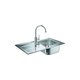 Grohe K400 Einbausp&uuml;le-Set 31570SD0 860x500mm, 1 Becken, mit Einhebel-Sp&uuml;ltischarmatur, Edelstahl