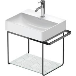 Duravit DuraSquare Metallkonsole 0031334600 56,5x38,1cm, wandh&auml;ngend, schwarz matt