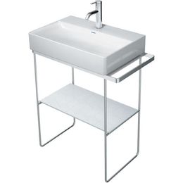 Duravit DuraSquare Metallkonsole 0031131000 66,5x38,1cm, bodenstehend, chrom