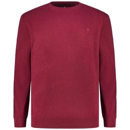 Gro&szlig;e Gr&ouml;&szlig;en Lerros Strickpullover mit Kaschmir Farbe dunkelrot Gr&ouml;&szlig;e: 3XL