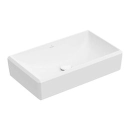 Villeroy & Boch Villeroy&Boch Antheus Aufsatz Waschtisch 4A1065R1 weiss c-plus, 65x38,8cm, ohne Hahnloch