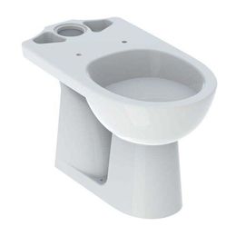Geberit Renova Stand-Tiefsp&uuml;l-WC 203821000 f&uuml;r aufgesetzten AP-Sp&uuml;lkasten, Abgang vertikal, wei&szlig;
