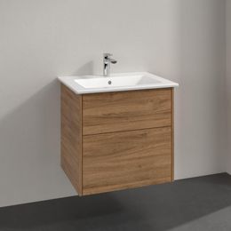 Villeroy & Boch Villeroy & Boch Finero Waschtischunterschrank S00501RHR1 inklusive Waschtisch, Kansas Oak, 2 Ausz&uuml;ge
