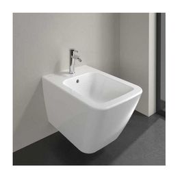 Villeroy & Boch Villeroy & Boch Finion Wand Bidet 446500R1 wandh&auml;ngend, 375 x 320 mm, Wei&szlig; Alpin CeramicPlus