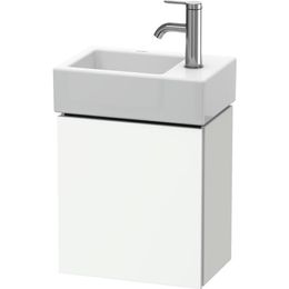 Duravit L-Cube Waschtischunterschrank LC6793L1818 36,4x24,1x58,1cm, T&uuml;r links, wei&szlig; matt