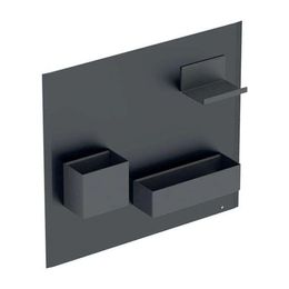 Geberit Acanto Magnetwand-Set 500649161 44,9x38,8x7,5cm, schwarz matt
