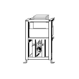 Viega Viegaswift 8037 WC Element 403997 Bauh&ouml;he 830mm, mit Viega Sp&uuml;lkasten
