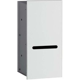 Emco Asis Modul 2.0 WC-Papier-Modul 972427421 optiwhite, 170x346 mm, Anschlag rechts, Unterputz