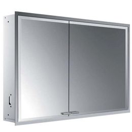 Emco Asis Prestige 2 Unterputz-Lichtspiegelschrank 989708106 1015x666mm, breite T&uuml;r rechts, mit lightsystem