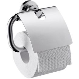 Hansgrohe Papierhalter Axor Citterio 41738000 mit Deckel, Metall, chrom