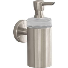 Hansgrohe Lotionsspender Logis 40514820 brushed nickel, Kristallglaseinsatz