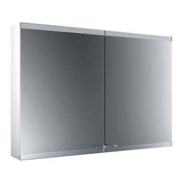 Emco Asis Evo Aufputz-Lichtspiegelschrank 939708105 1000x700mm, 2-t&uuml;rig, ohne lightsystem, ohne Spiegelheizung