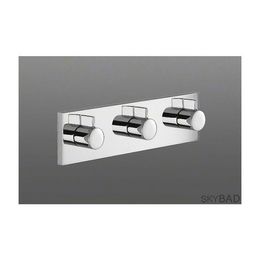 Dornbracht Fertigmontageset UP-Thermostat, 3 Ventile, platin matt