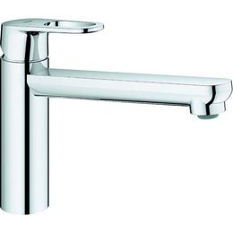 Grohe BauFlow Sp&uuml;ltisch-Einhebelmischer 31688000 chrom, schwenkbarer, mittelhoher Auslauf