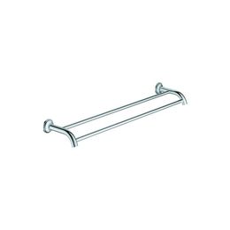 Grohe Essentials Authentic Badetuchhalter 40654001 doppelt, chrom, 626mm, verdeckte Befestigung