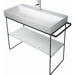 Duravit DuraSquare Metallkonsole 0031034600 bodenstehend, zu Waschtisch 235310, schwarz matt