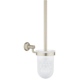 Grohe Essentials Authentic WC-B&uuml;rstengarnitur 40658EN1, brushed Nickel, Wandmodell